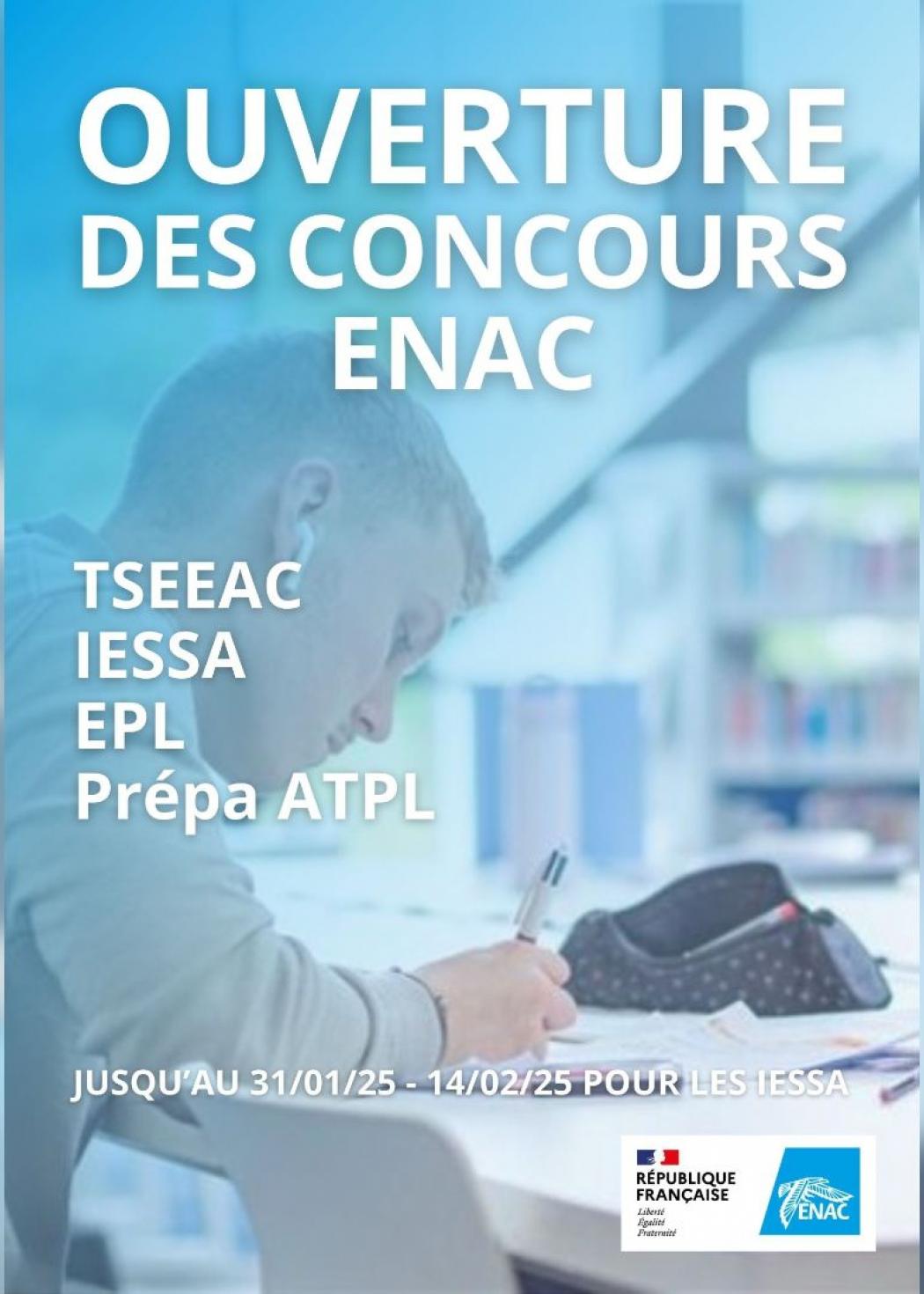 Ouverture des concours ENAC 2024/25 : Inscrivez-vous dès maintenant ! | ENAC